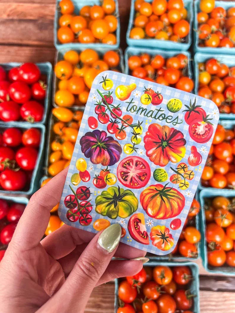 Tomatoes Sticker – Poppy Things